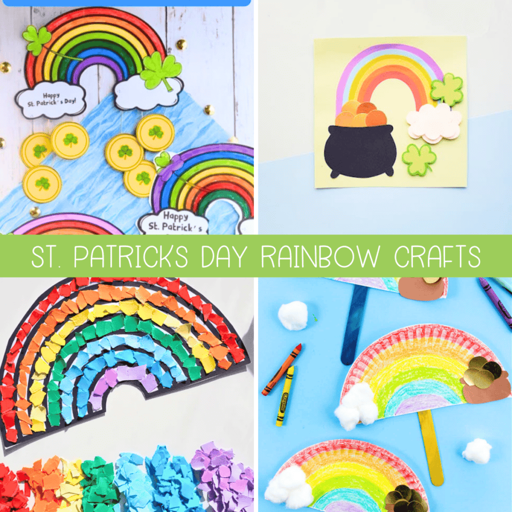 21 Fun and Easy St. Patrick's Day Rainbow Crafts for Kids - Marley ...