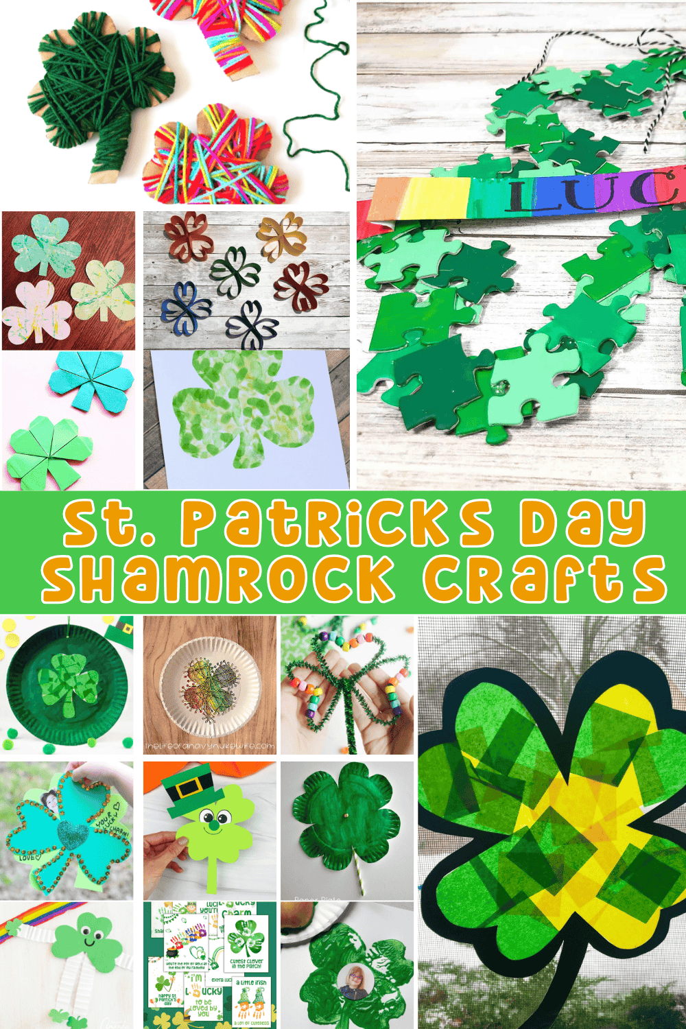 27+ Easy & Fun Shamrock Crafts for Kids and Toddlers - Marley Doodle ...