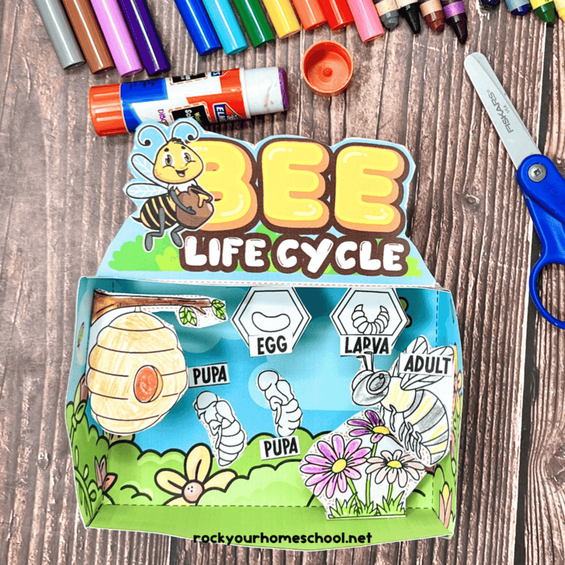 21+ Super Easy Bee Crafts for Kids - Marley Doodle Digital