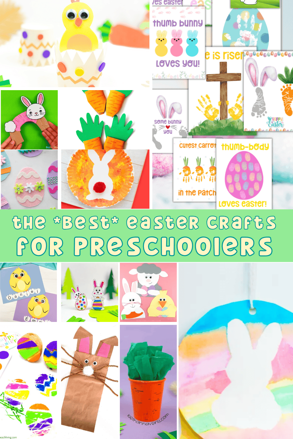 27+ Easy and Fun Easter Crafts for Preschool - Marley Doodle Digital