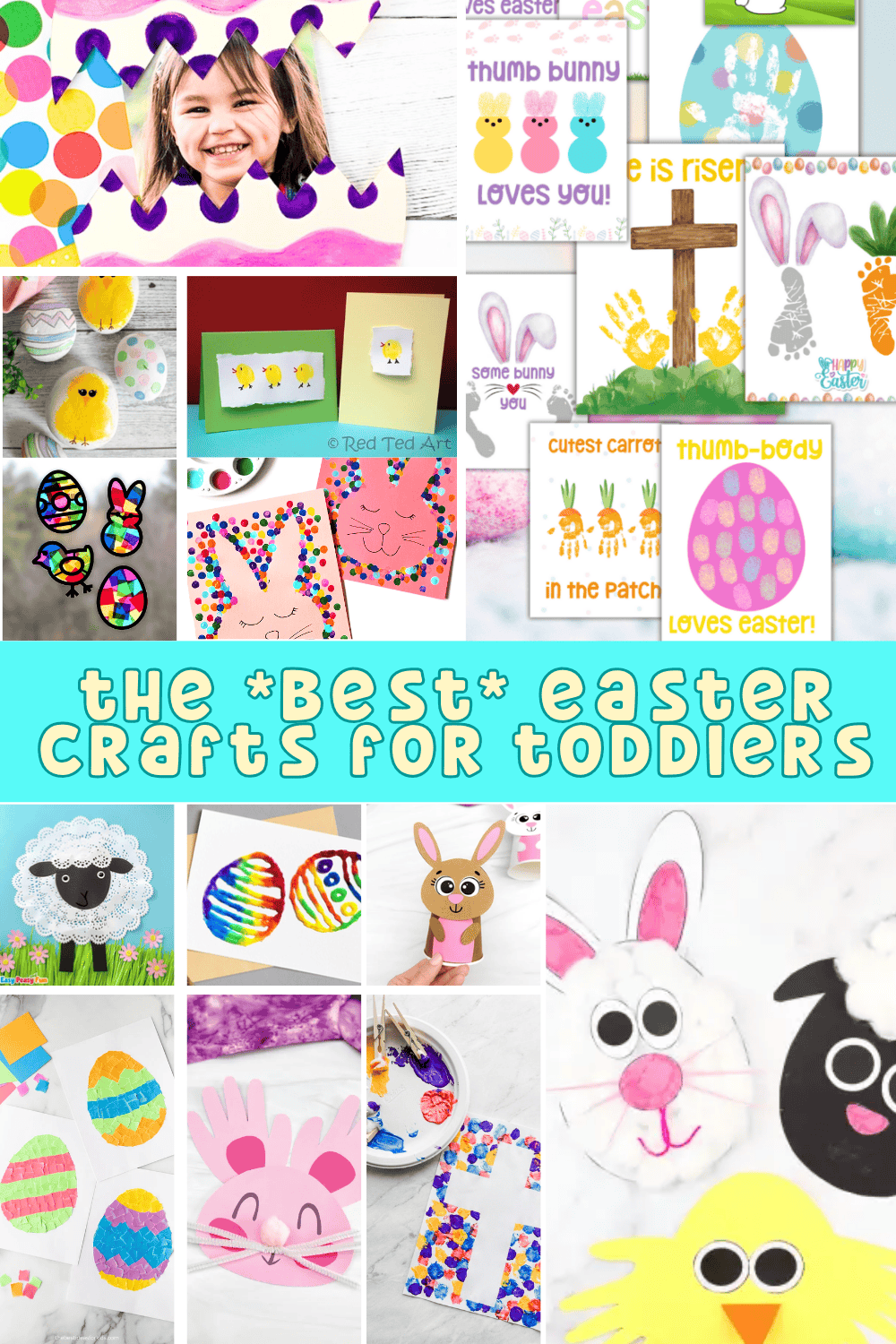 29+ Fun and Easy Easter Crafts for Toddlers - Marley Doodle Digital