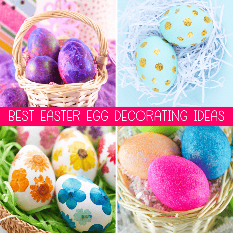 31+ Easy Easter Egg Decorating Ideas (You Have to See!) - Marley Doodle ...