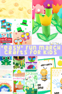 21+ Fun and Easy March Crafts for Kids - Marley Doodle Digital