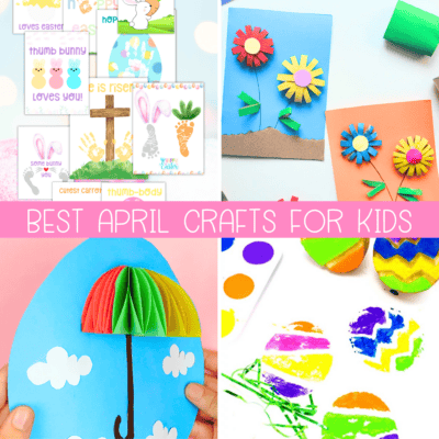 26 Fun and Festive April Crafts for Kids - Marley Doodle Digital