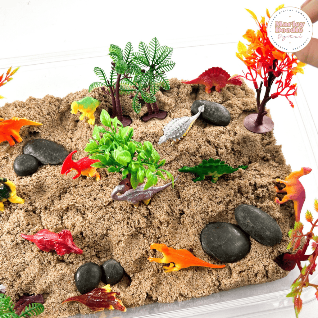 Dinosaur Play Dough Mats & Info Cards for Kids (Free Printables ...