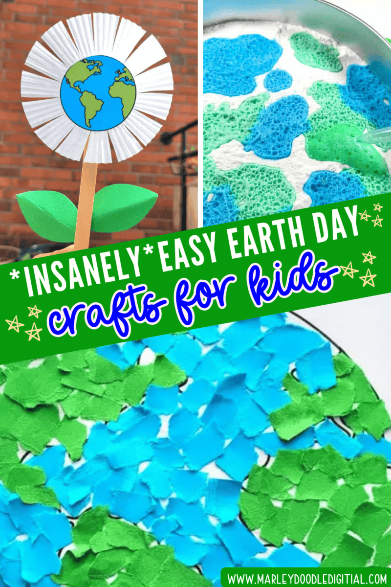 21 Easy DIY Earth Day Crafts and Activities - Marley Doodle Digital