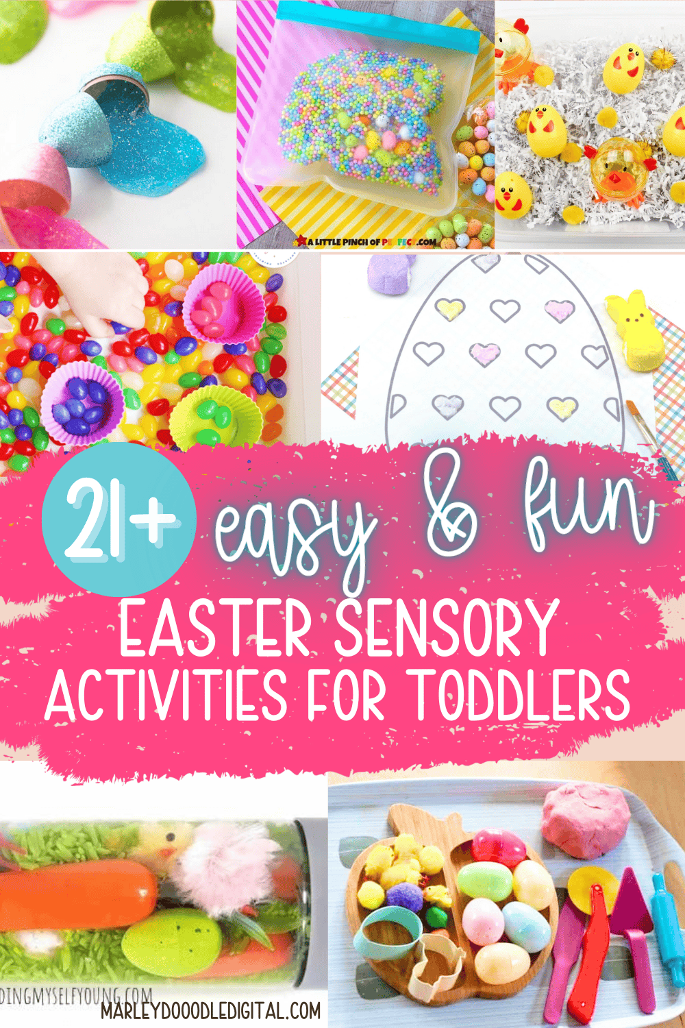 22+ Best Easter Sensory Activities for Toddlers - Marley Doodle Digital