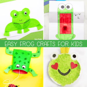 19+ Fun and Easy Frog Crafts for Kids and Preschoolers - Marley Doodle ...