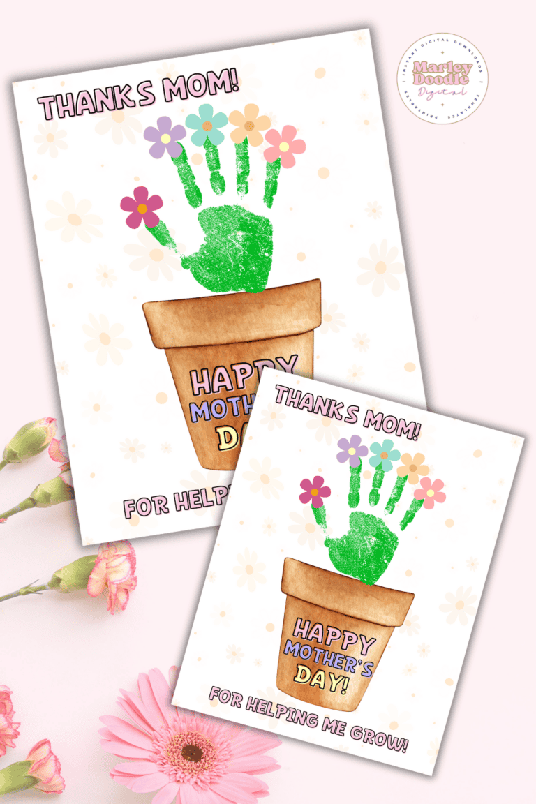 21 Easy and Adorable Mother's Day Crafts for Kids to Make! - Marley ...