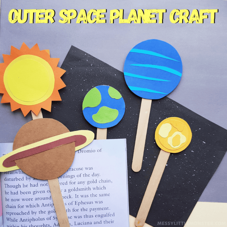 19+ Easy and Fun Planet Crafts for Kids - Marley Doodle Digital