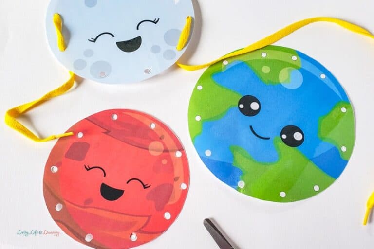 19+ Easy and Fun Planet Crafts for Kids - Marley Doodle Digital