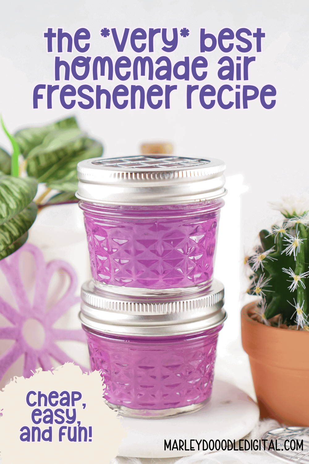 The Easiest DIY Air Fresheners - Marley Doodle Digital