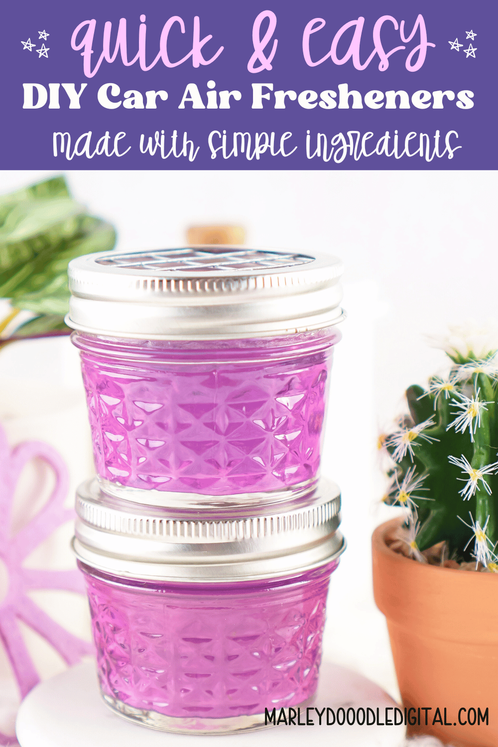 The Easiest DIY Air Fresheners - Marley Doodle Digital