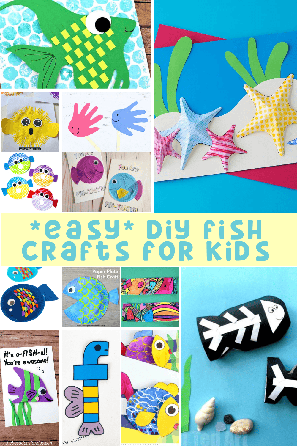 19+ Easy DIY Fish Crafts for Kids - Marley Doodle Digital