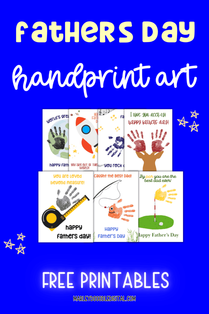 7 Most Adorable Father's Day Handprint Crafts (Free Printables ...