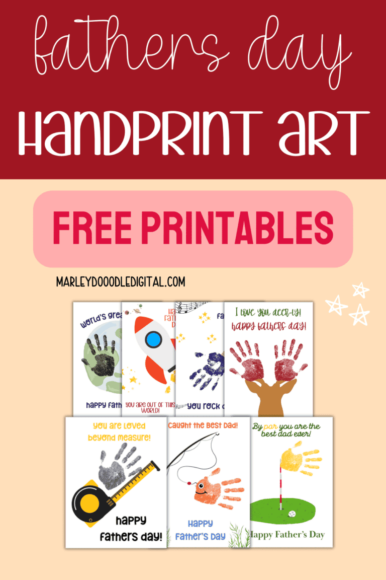 7 Most Adorable Father's Day Handprint Crafts (Free Printables ...