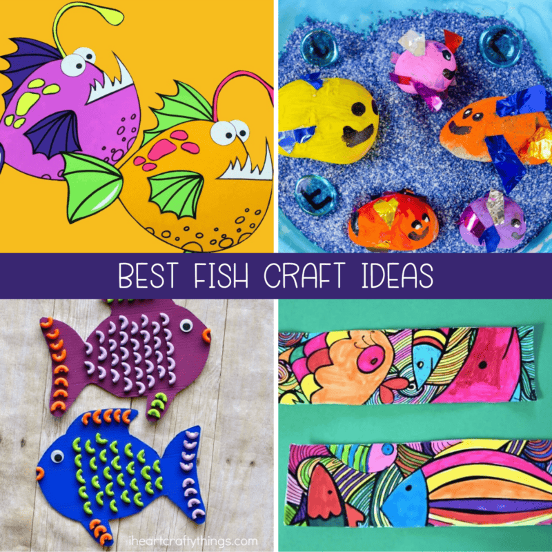 19+ Easy DIY Fish Crafts for Kids - Marley Doodle Digital