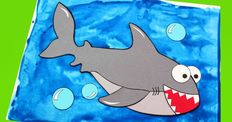 20+ Easy Printable Shark Week Crafts and Activities - Marley Doodle Digital