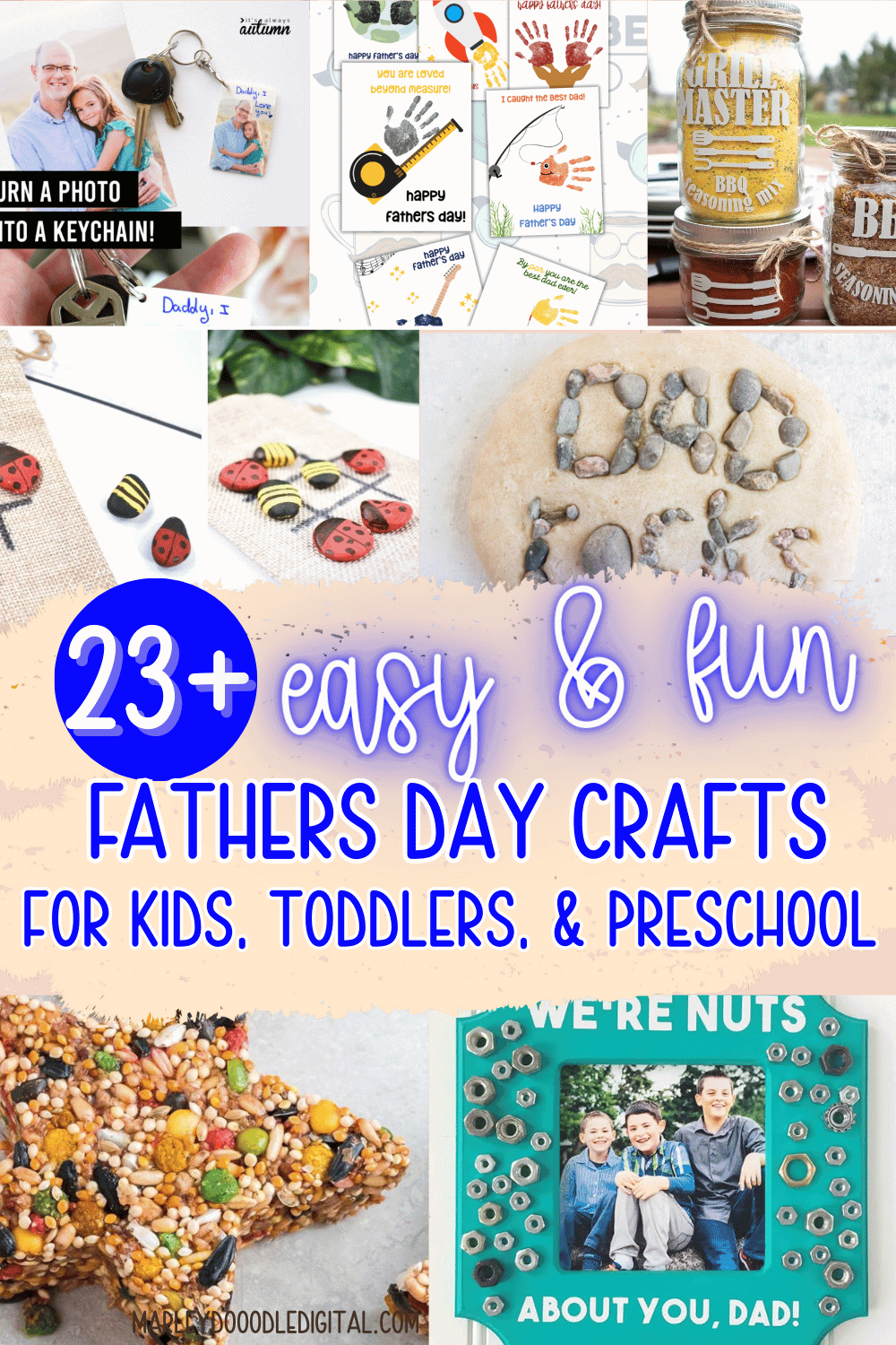 25+ Easy Father's Day Crafts That Dad Will Love! - Marley Doodle Digital