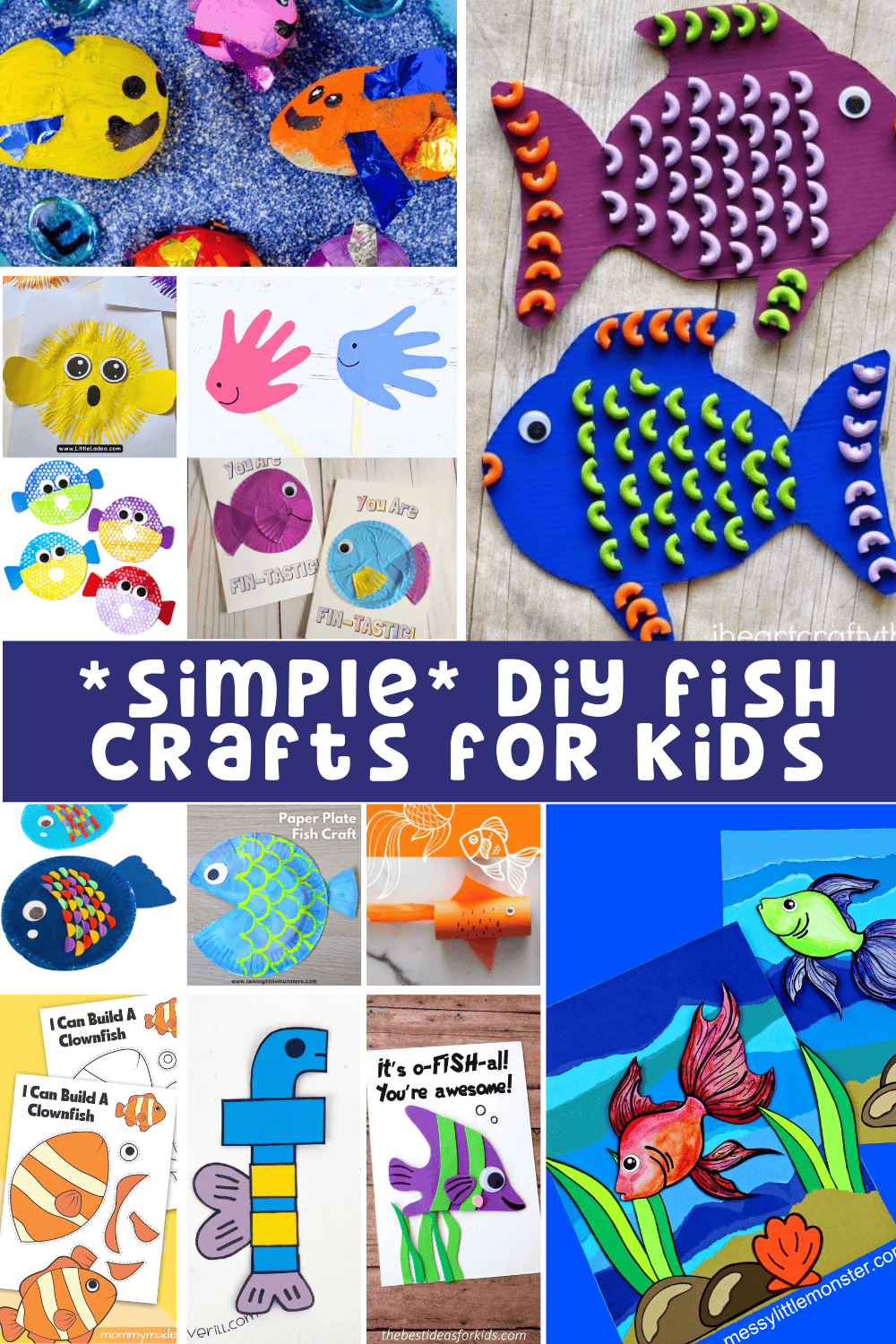 19+ Easy DIY Fish Crafts for Kids - Marley Doodle Digital