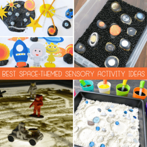 21+ Fun Space-Themed Sensory Activities for Kids - Marley Doodle Digital