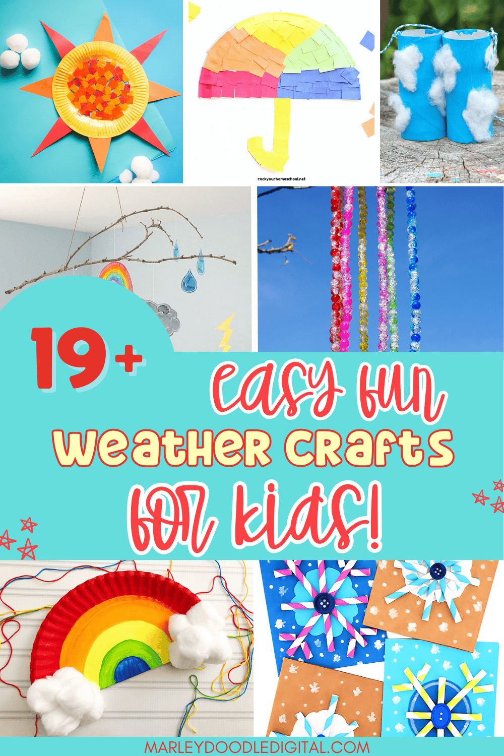 19+ Easy Weather Crafts for Kids, Toddlers, and Preschool - Marley ...