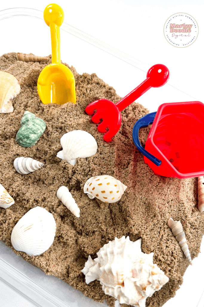 28+ Fun Summer Sensory Bins & Activities for Kids - Marley Doodle Digital