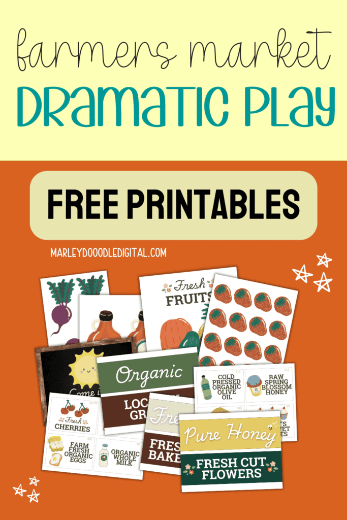 52+ Free Farmer's Market Dramatic Play Printables - Marley Doodle Digital