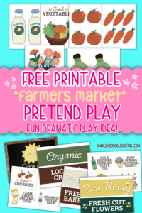 52+ Free Farmer's Market Dramatic Play Printables - Marley Doodle Digital