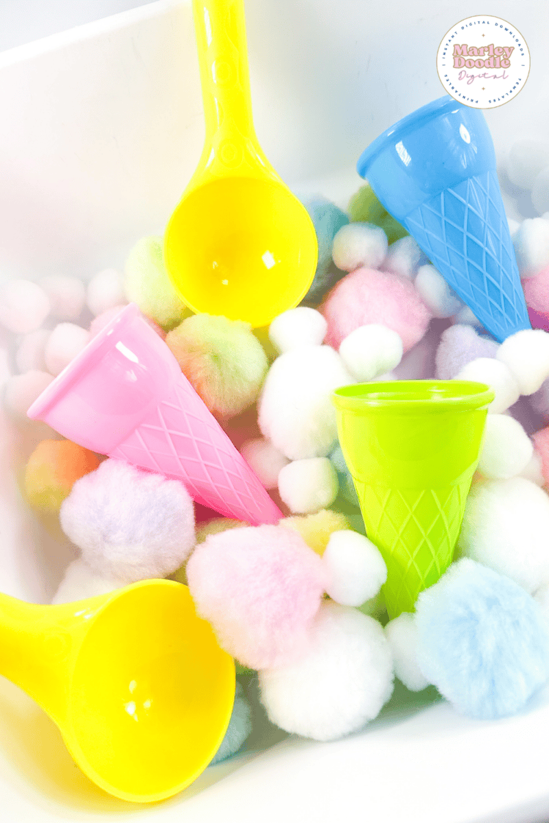 28+ Fun Summer Sensory Bins & Activities for Kids - Marley Doodle Digital