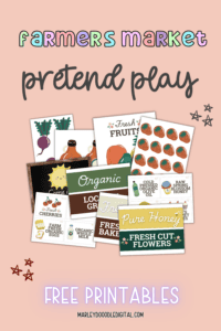 52+ Free Farmer's Market Dramatic Play Printables - Marley Doodle Digital