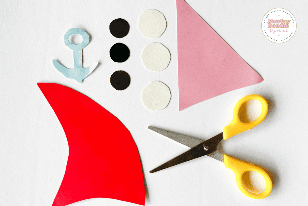 Easy DIY Paper Plate Rocking Boat Craft for Kids - Marley Doodle Digital