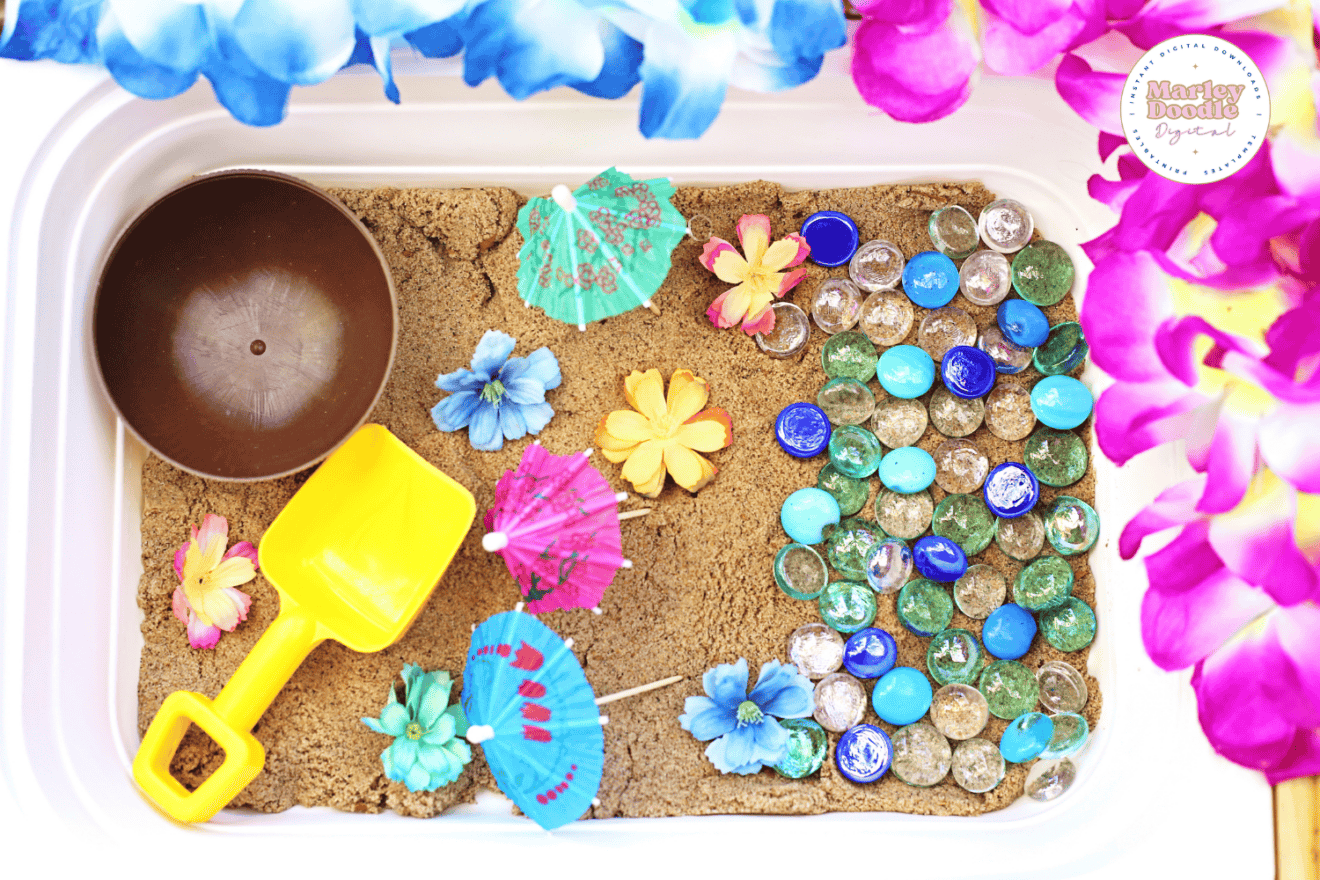 28+ Fun Summer Sensory Bins & Activities for Kids - Marley Doodle Digital
