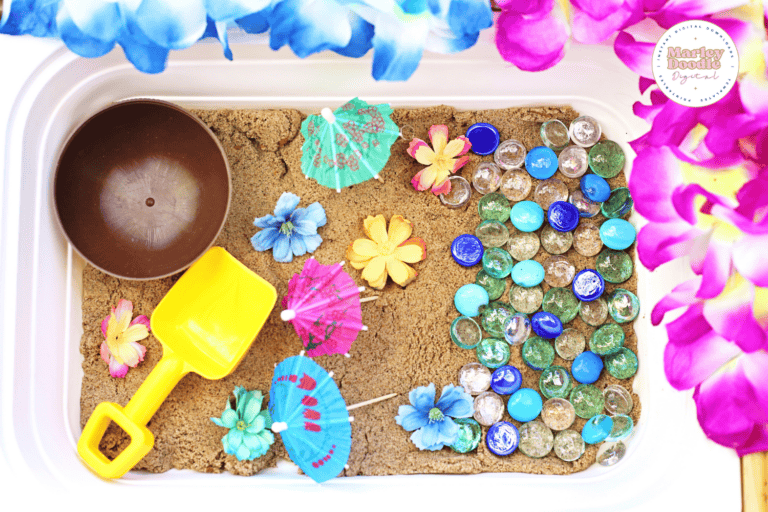 28+ Fun Summer Sensory Bins & Activities for Kids - Marley Doodle Digital