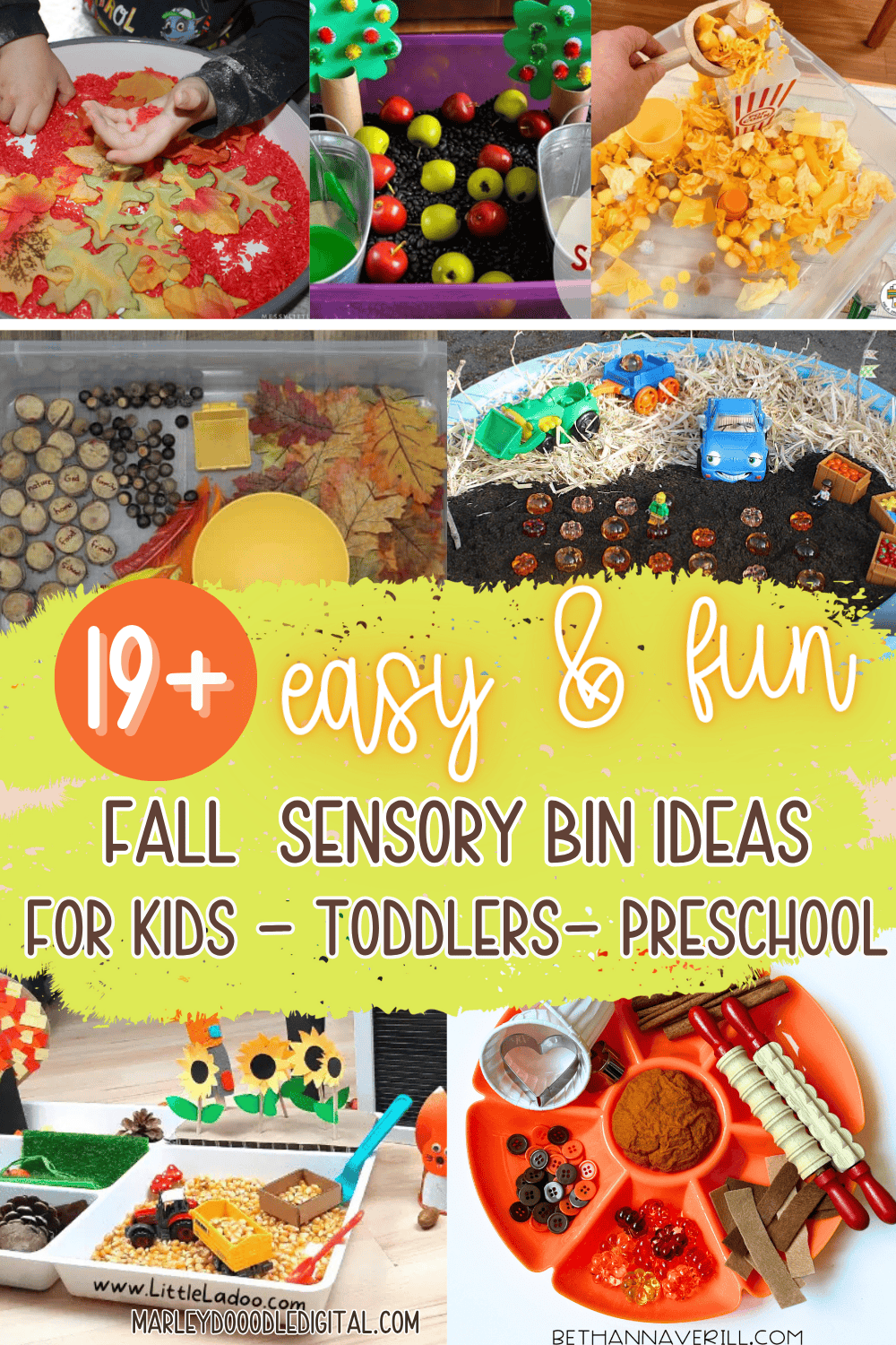21+ Easy DIY Fall Sensory Bin Ideas (You Have Got to See!) - Marley ...