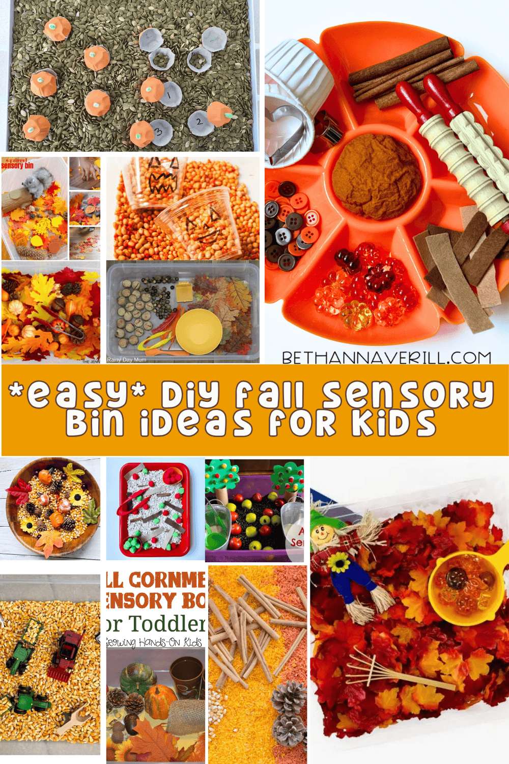 21+ Easy DIY Fall Sensory Bin Ideas (You Have Got to See!) - Marley ...