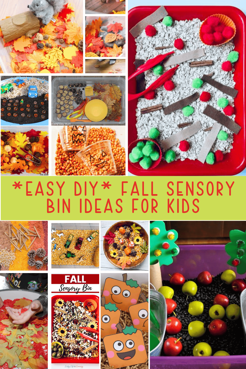 21+ Easy DIY Fall Sensory Bin Ideas (You Have Got to See!) - Marley ...