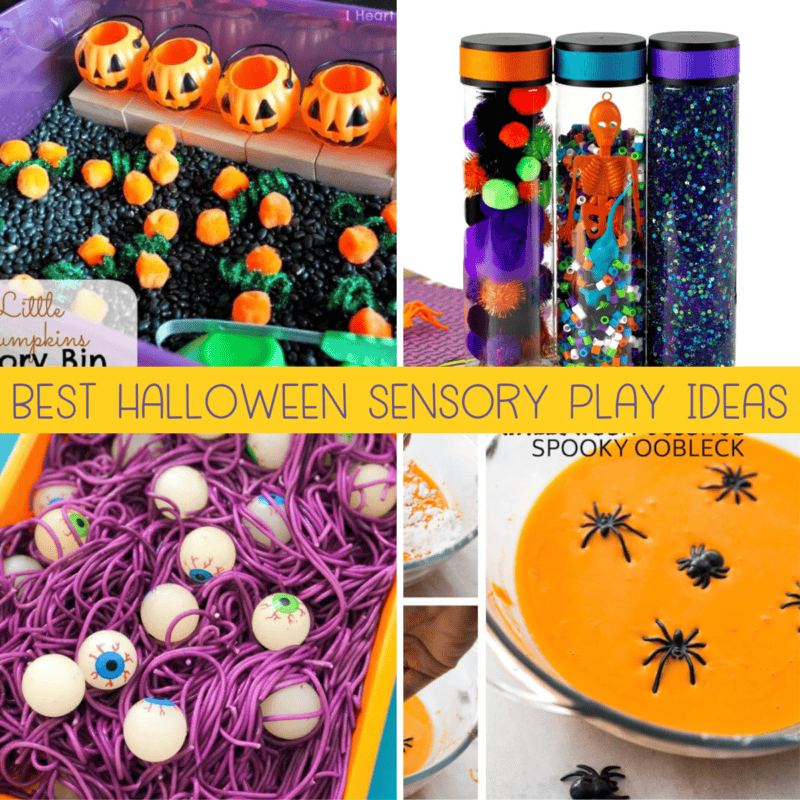 21+ DIY Halloween Sensory Play Ideas for Kids - Marley Doodle Digital