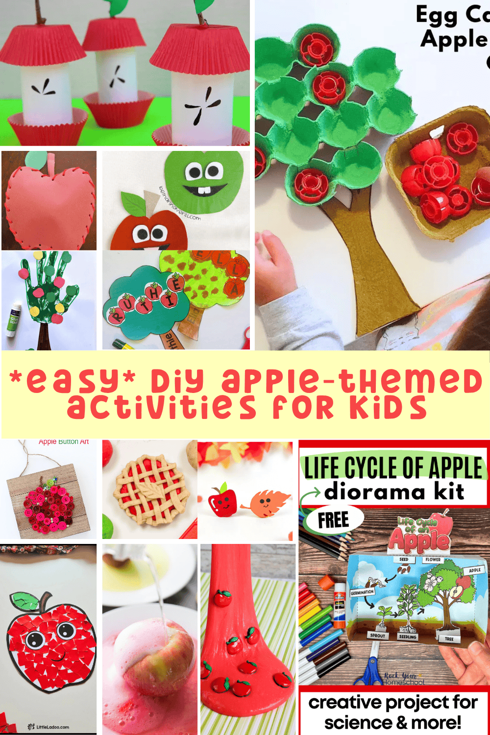 21+ Apple-Themed Crafts and Activities for Kids - Marley Doodle Digital