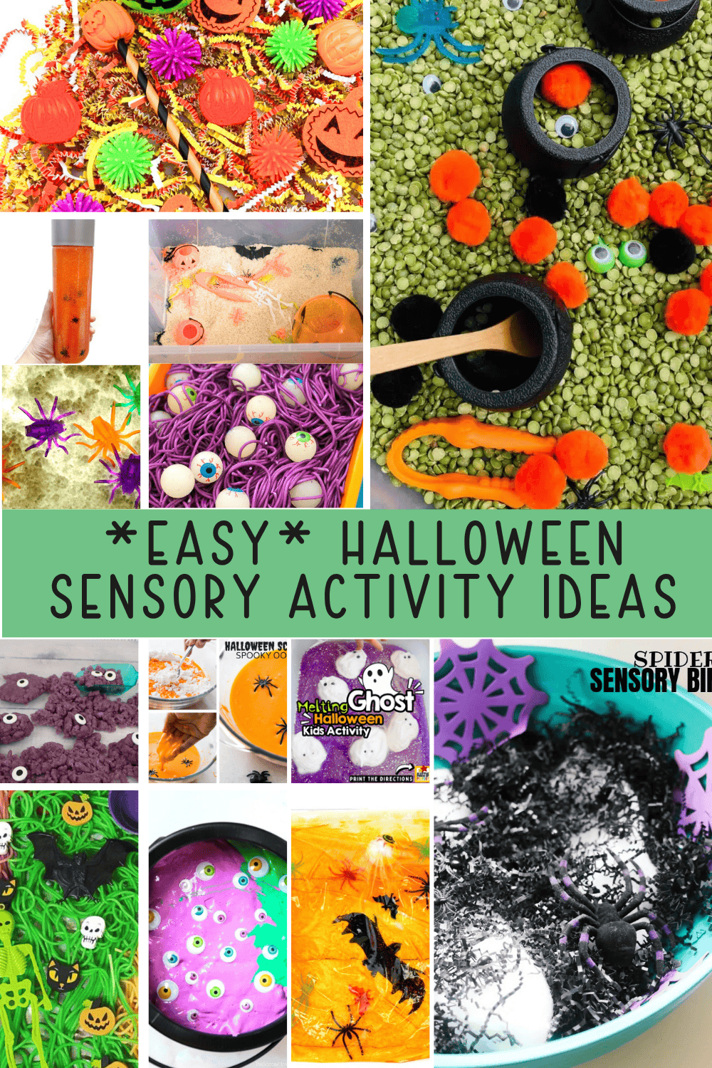 21+ DIY Halloween Sensory Play Ideas for Kids - Marley Doodle Digital