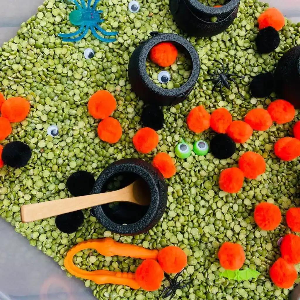 21+ DIY Halloween Sensory Play Ideas for Kids - Marley Doodle Digital