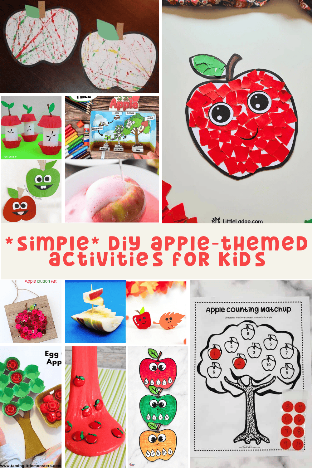 21+ Apple-Themed Crafts and Activities for Kids - Marley Doodle Digital