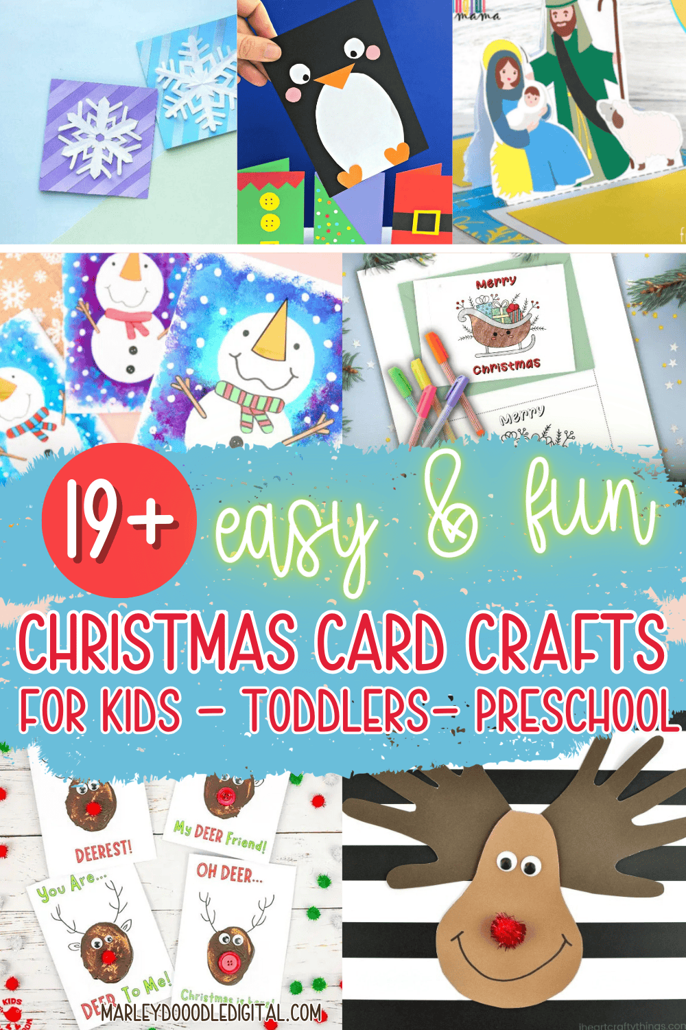 19+ Christmas Card Crafts for Kids to Make This Holiday Season ...