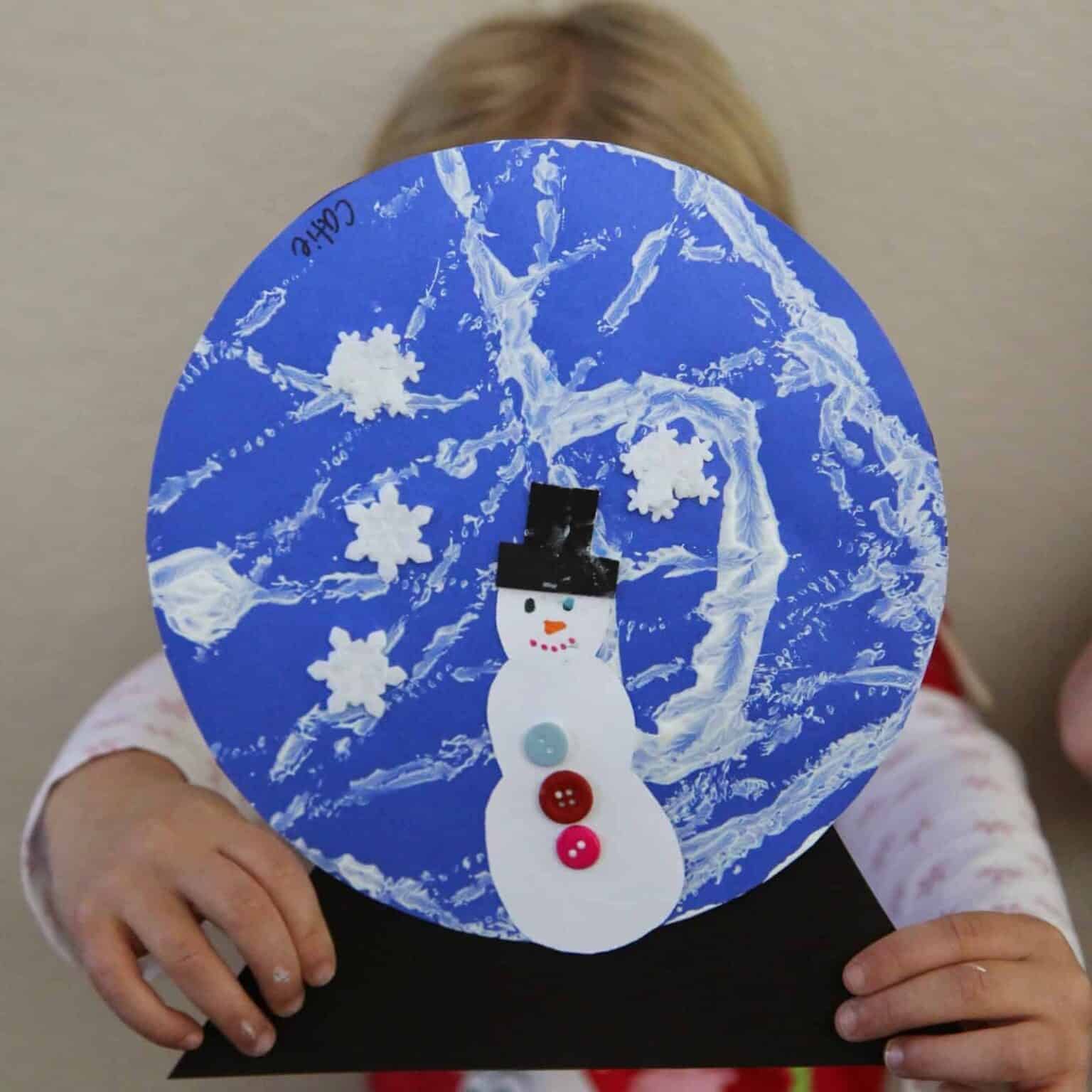 19+ Fun & Easy Winter Crafts for Classroom Parties - Marley Doodle Digital