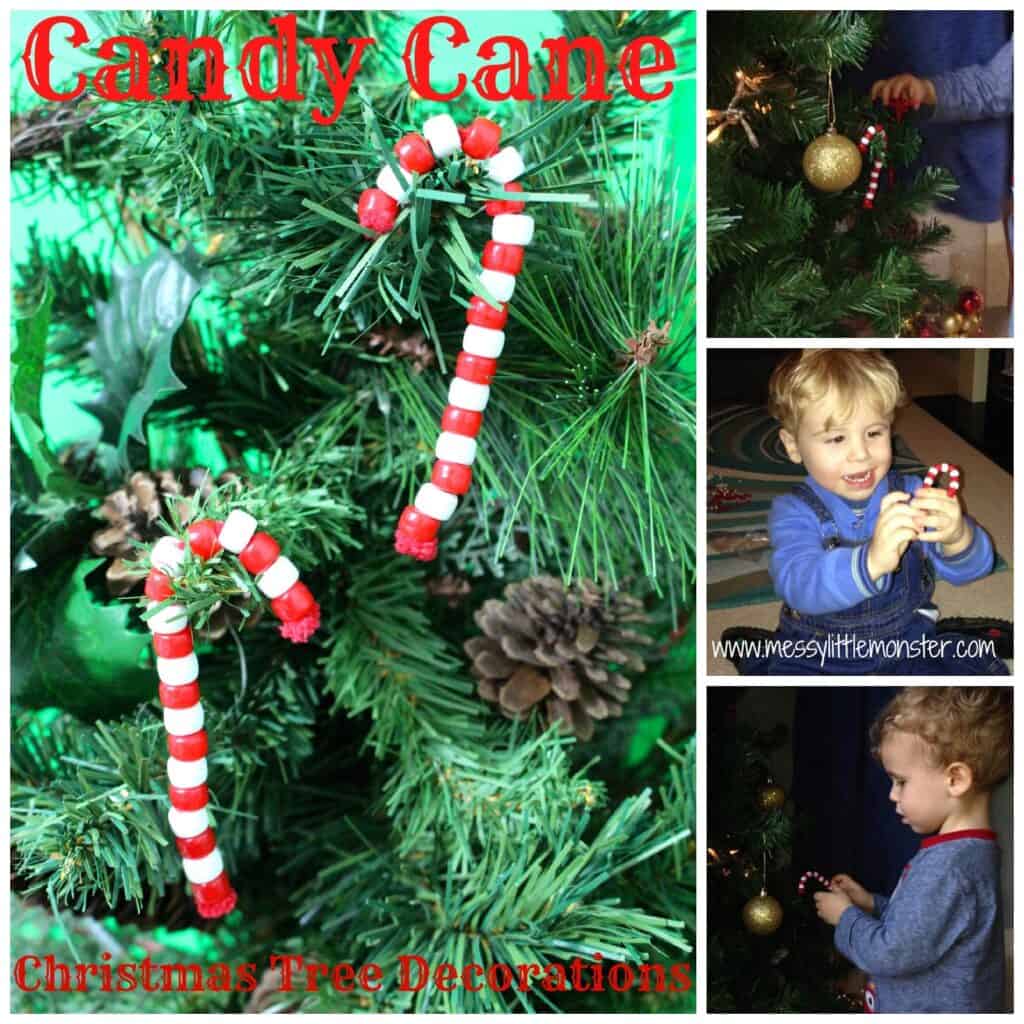 19+ Quick and Easy Candy Cane Crafts for Holiday Fun (Kids, Toddlers ...