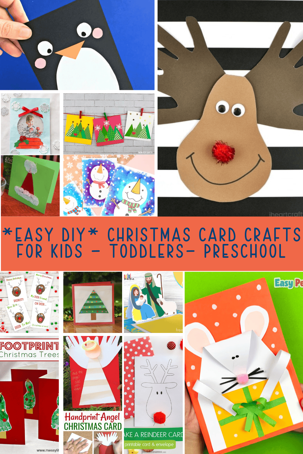 19+ Christmas Card Crafts for Kids to Make This Holiday Season ...