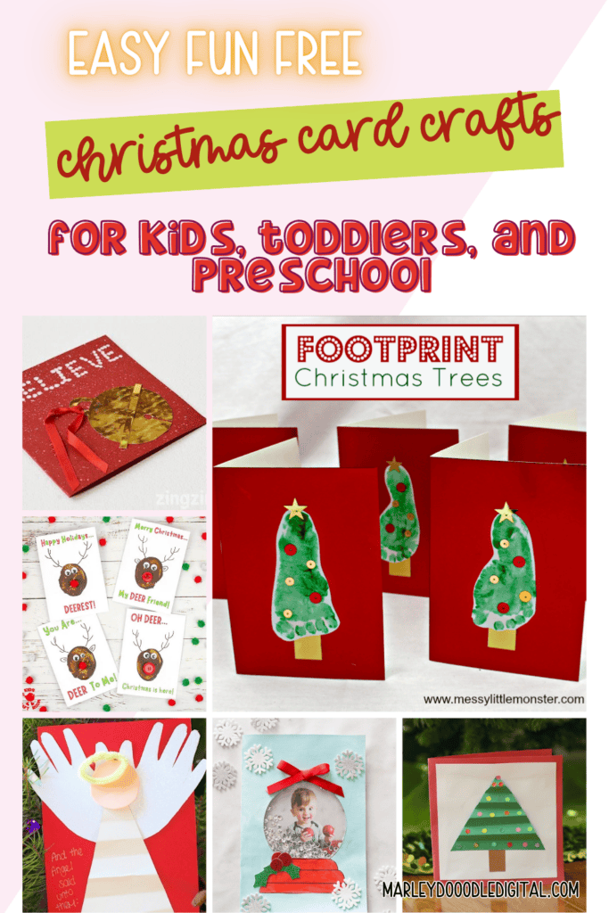 19+ Christmas Card Crafts for Kids to Make This Holiday Season ...