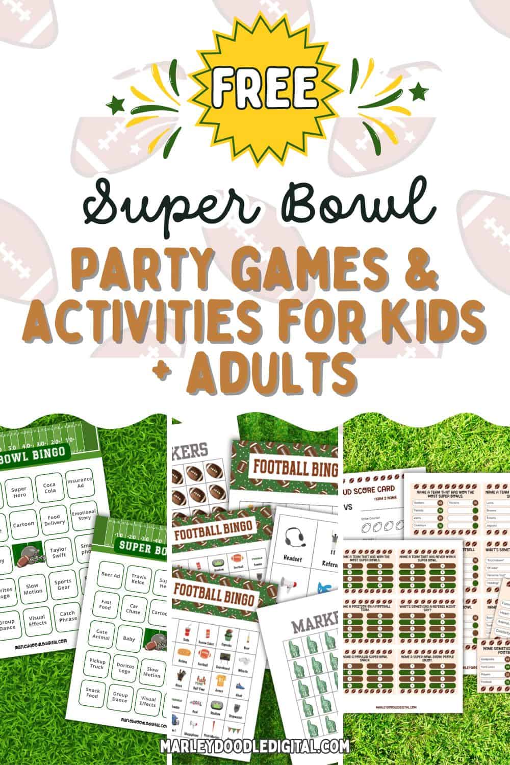 13+ Free Super Bowl Party Games & Activities (Great for Football ...