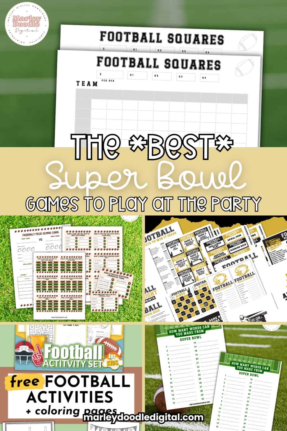13+ Free Super Bowl Party Games & Activities (Great for Football ...