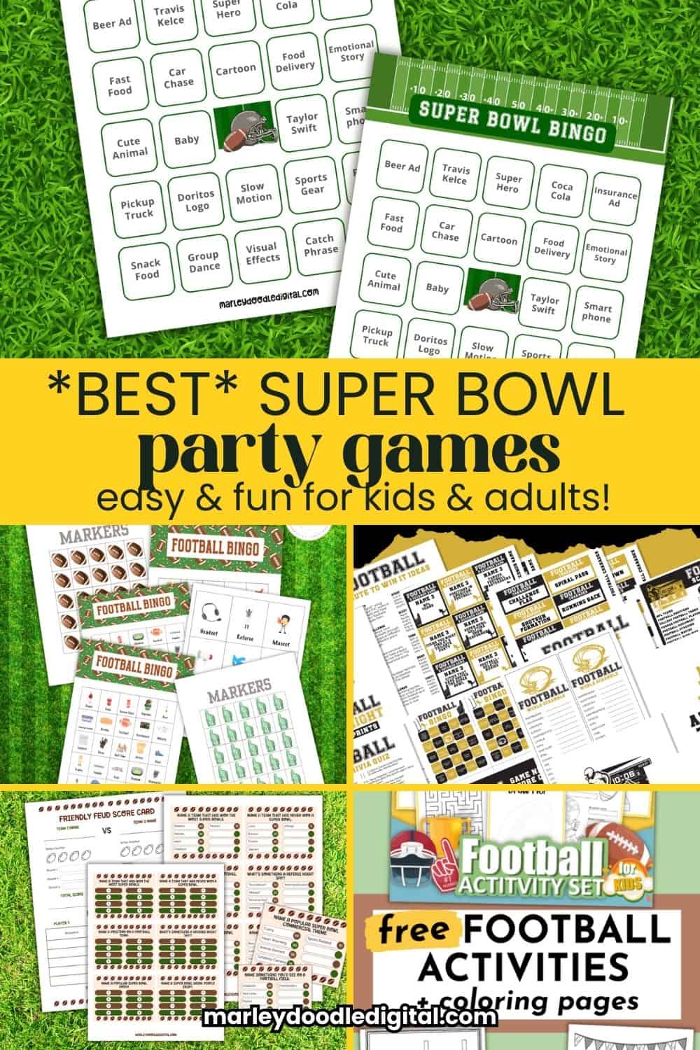 13+ Free Super Bowl Party Games & Activities (Great for Football ...